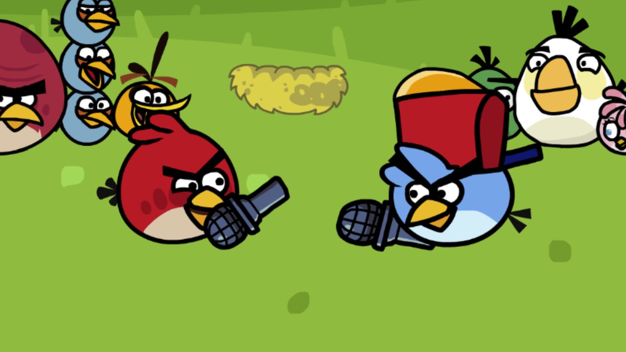 Angry Birds X Homens Angry Birds